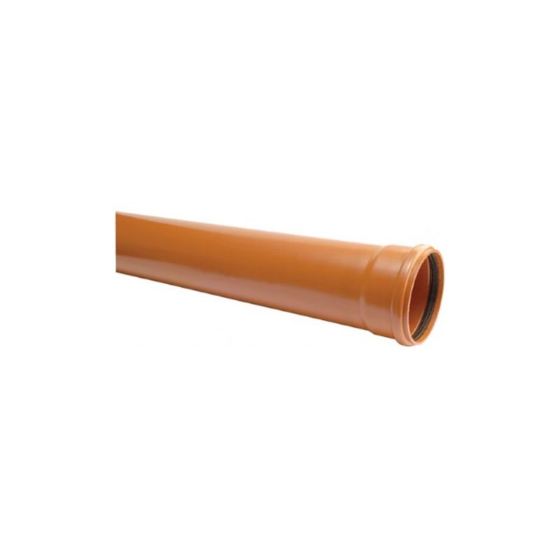 Drainage Single socket Pipe 3m x110
