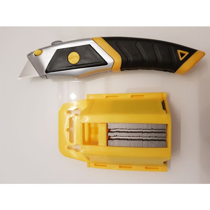 Retractable Knife & 100 Blades