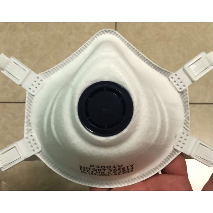 FFP3 Valved Moulded Mask