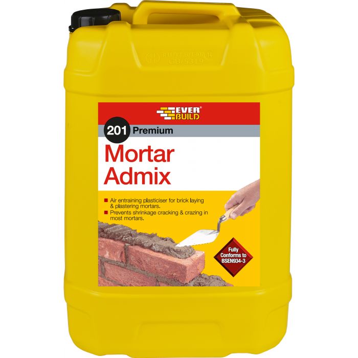 Everbuild 25 Litre 201 Mortar Admix | Fast Delivery