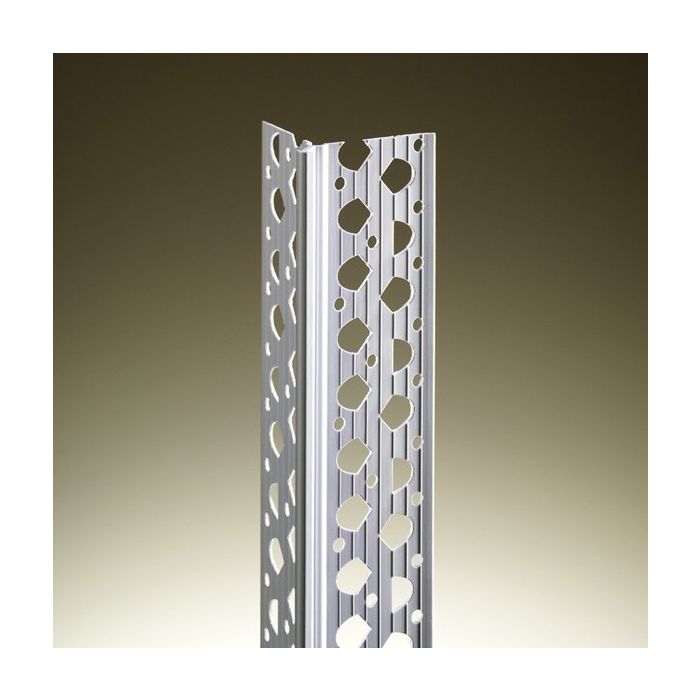 30pk Locusrite 2.5m 13-19mm White PVC Angle Bead